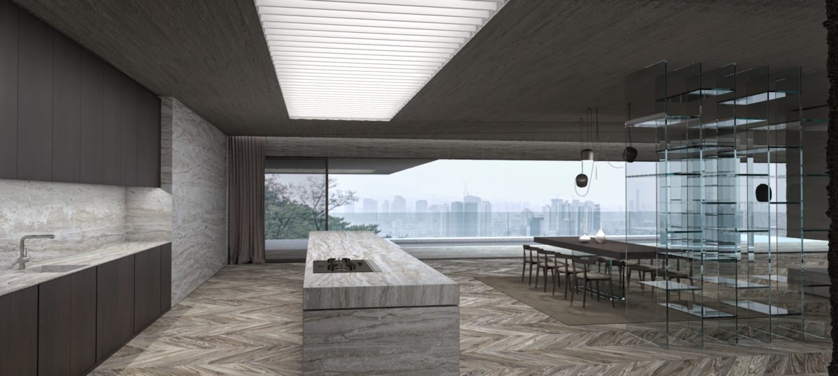 Exklusive Innenarchitektur Loftwohnung
